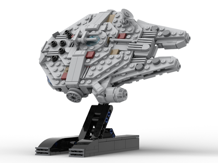 Millennium Falcon - Midi Scale from BrickLink Studio [BrickLink]