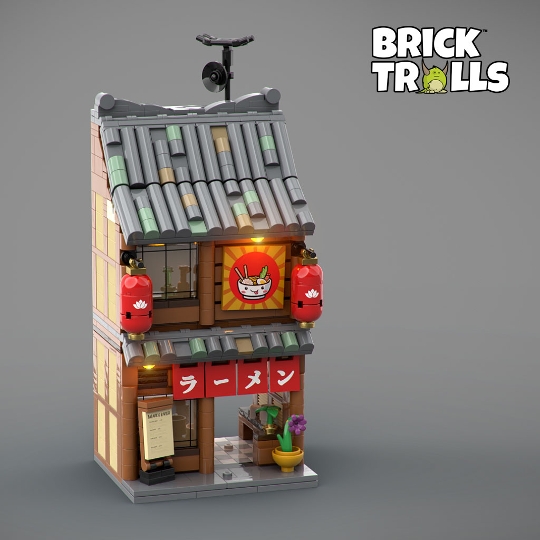 Japanese Ramen Shop from BrickLink Studio [BrickLink]