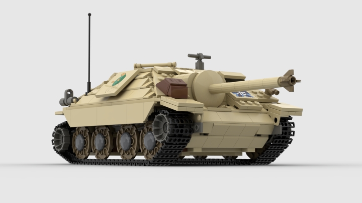 Girls und Panzer - Turtle Team Jagdpanzer 38(t) Hetzer from BrickLink ...