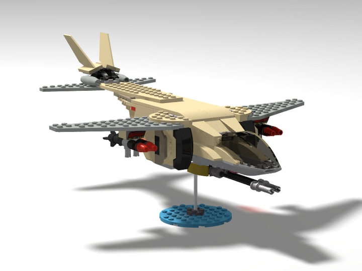 Desert Gunship from BrickLink Studio [BrickLink]