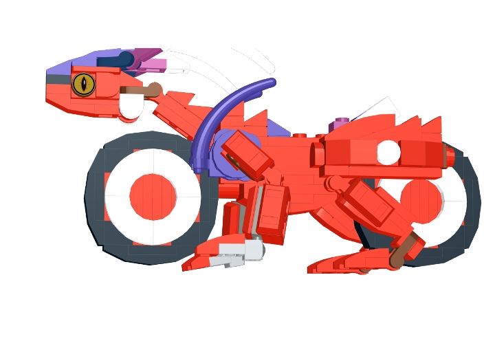 Lego Koraidon from BrickLink Studio [BrickLink]
