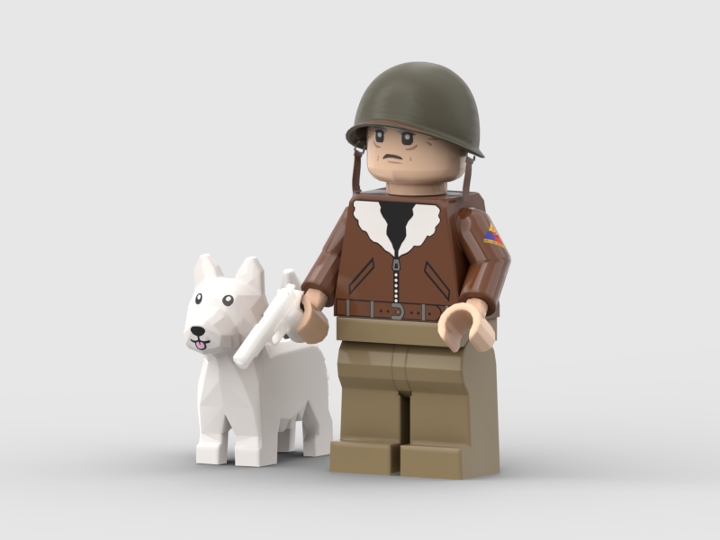 General Patton Minifig from BrickLink Studio [BrickLink]