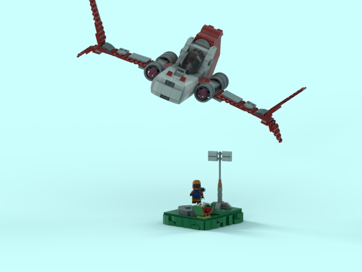 radiant pillar from BrickLink Studio [BrickLink]