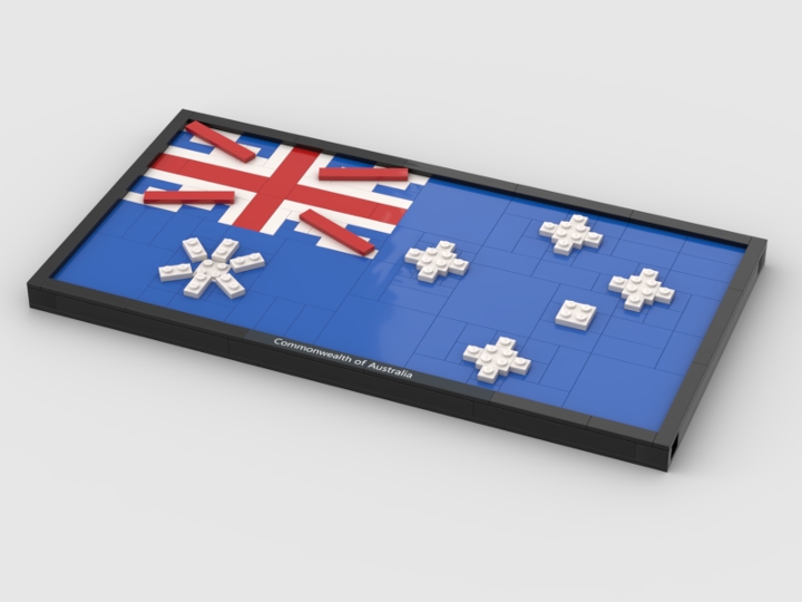 Australia Flag from BrickLink Studio [BrickLink]