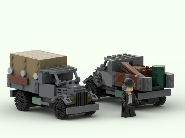Opel Blitz from BrickLink Studio [BrickLink]