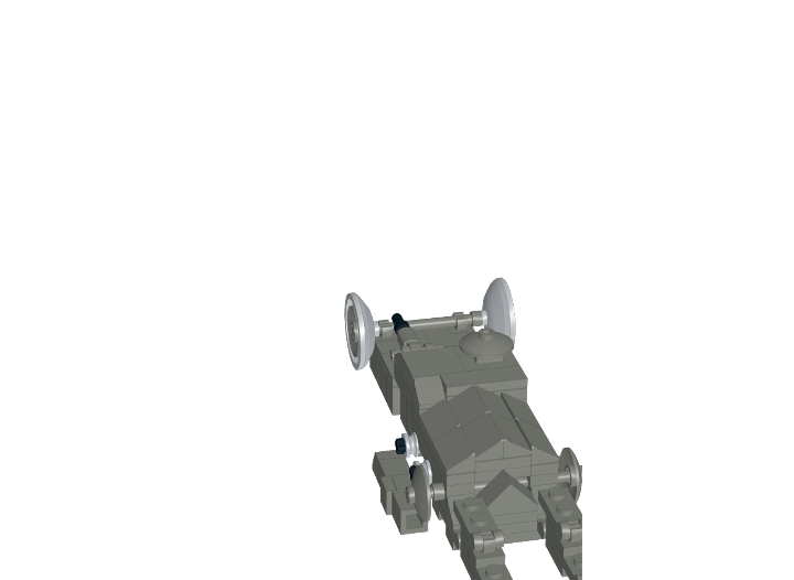 3 ton ford light tank (american) ww1 from BrickLink Studio [BrickLink]