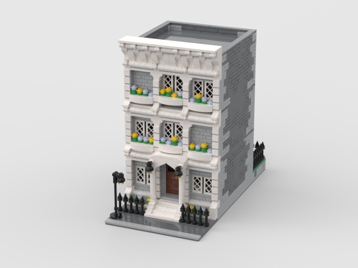 3 Floor House from BrickLink Studio [BrickLink]
