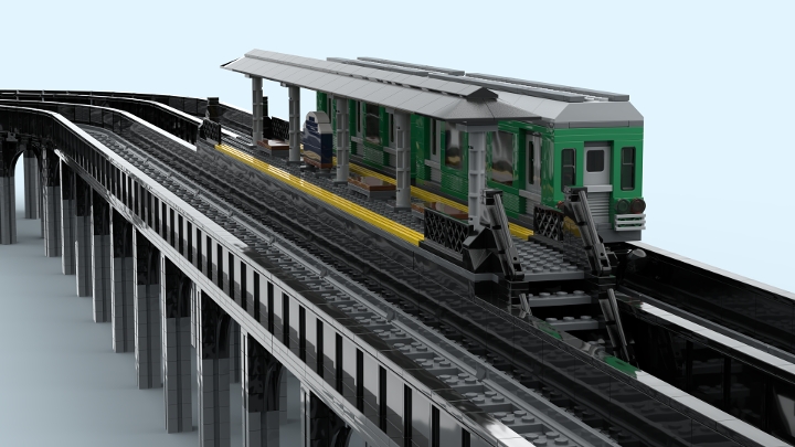 Elevated Track from BrickLink Studio [BrickLink]