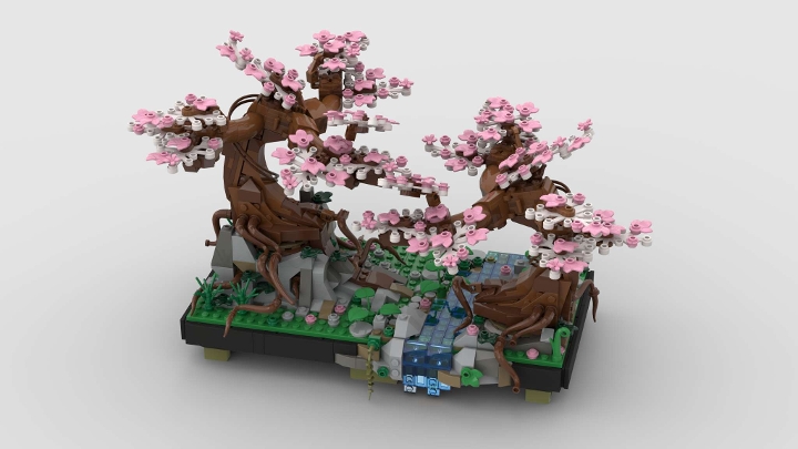 Sakura Bonsai Tree from BrickLink Studio [BrickLink]