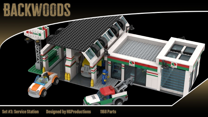Service Station from BrickLink Studio [BrickLink]