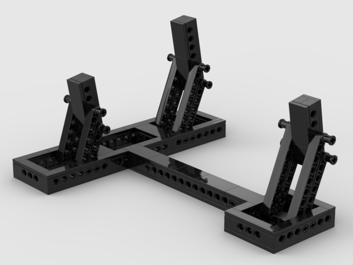 Galaxy Explorer 10497 Angled Display Stand from BrickLink Studio ...