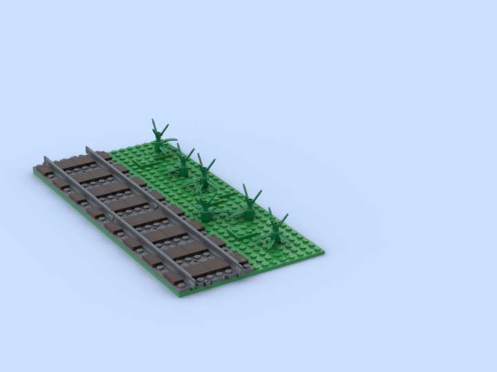 train track from BrickLink Studio [BrickLink]