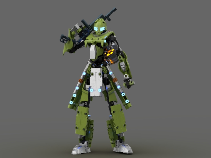 Enhancement Suit "PanelMan" from BrickLink Studio [BrickLink]