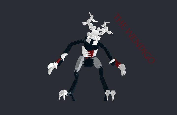 Lego Wendigo from BrickLink Studio [BrickLink]