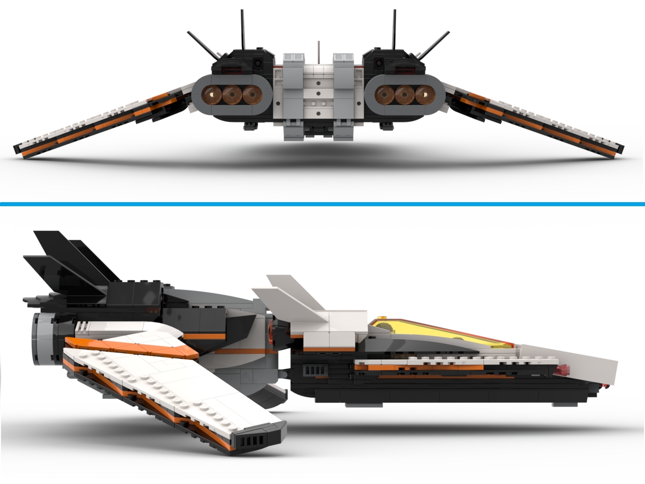 [Intergalactic Patroller Space Ship] [BrickLink]