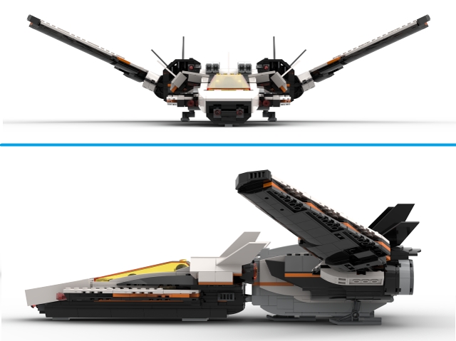 [Intergalactic Patroller Space Ship] [BrickLink]