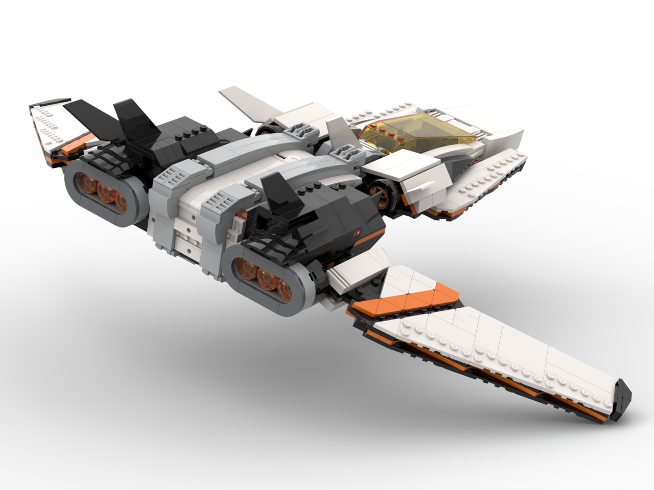 [Intergalactic Patroller Space Ship] [BrickLink]