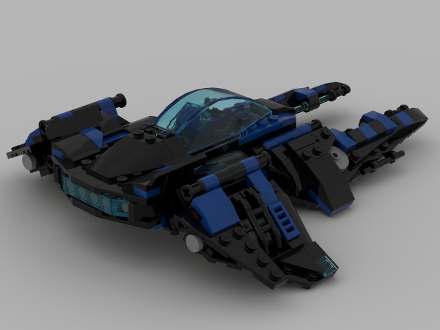 [Three Modular Spaceships] [BrickLink]