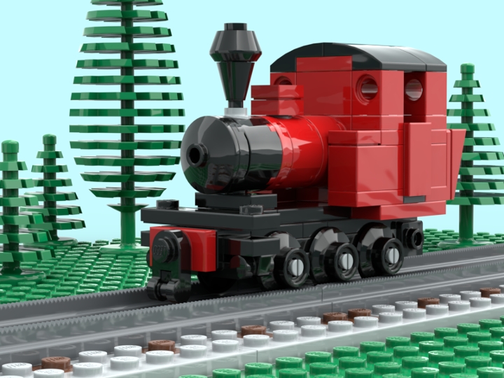 Little_Red_Engine from BrickLink Studio [BrickLink]