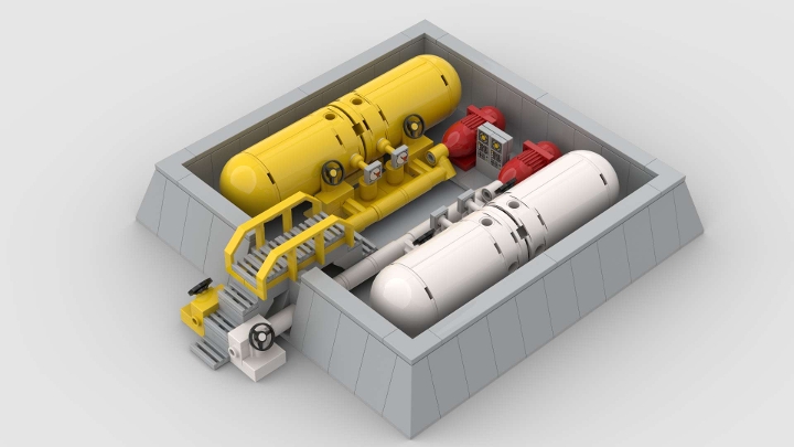 Fuel Storage Tanks from BrickLink Studio [BrickLink]