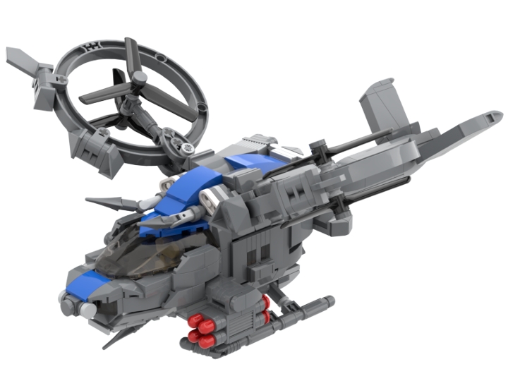Samson Helicopter from BrickLink Studio [BrickLink]