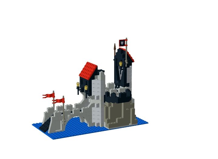 wolf castle from BrickLink Studio [BrickLink]