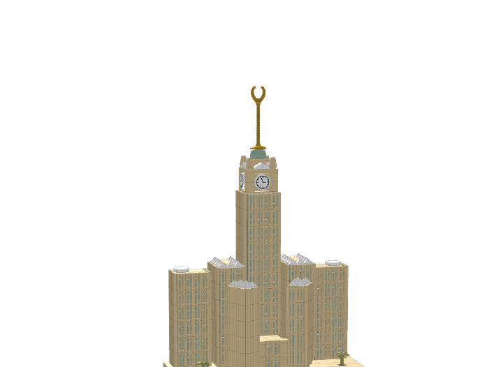 Mecca Royal Clock Tower from BrickLink Studio [BrickLink]