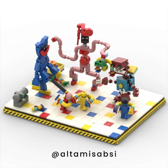 Poppy Playtime™️ Chapter 1 and 2 Full Playset by AAA from BrickLink ...