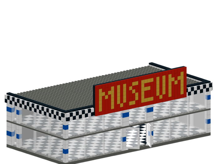 Speed Museum from BrickLink Studio [BrickLink]