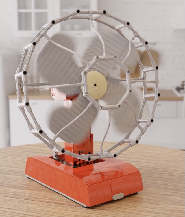 [Oscillating Desk Fan] [BrickLink]