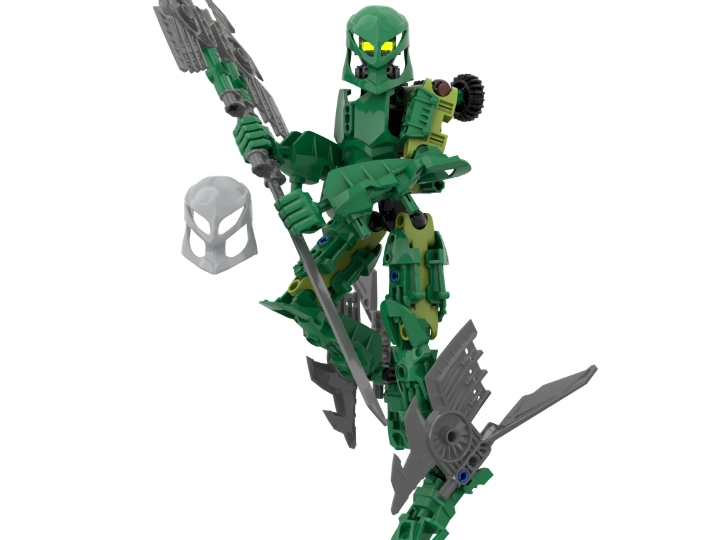 Lewa G3 from BrickLink Studio [BrickLink]