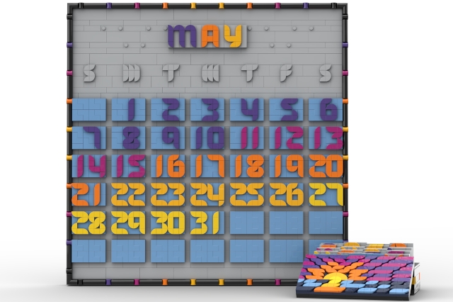 [Perpetual Calendar III - Maui Sunset] [BrickLink]