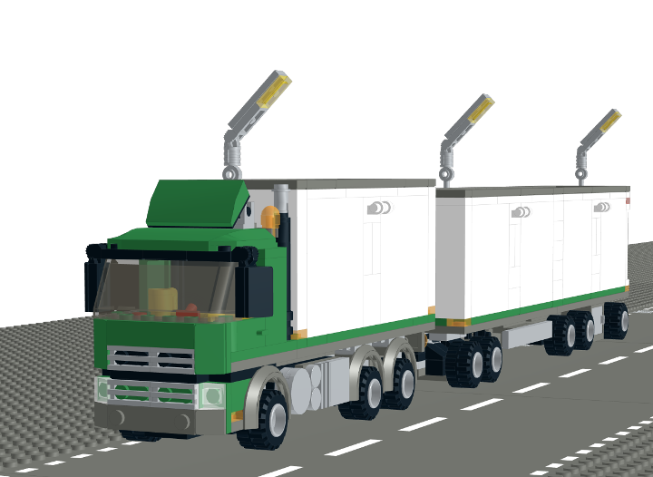 cargo truck long combination from BrickLink Studio [BrickLink]