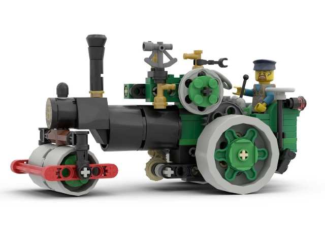 [Steam Roller with Workshop] [BrickLink]