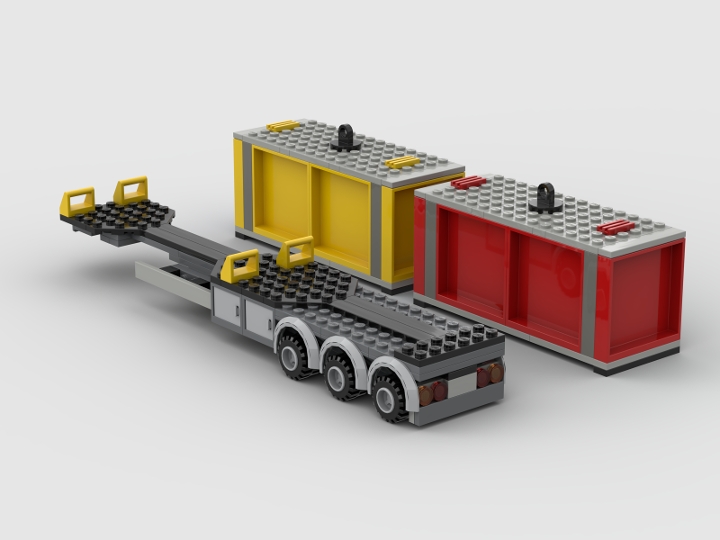 Container chassis from BrickLink Studio [BrickLink]