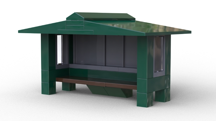 BusStop from BrickLink Studio [BrickLink]