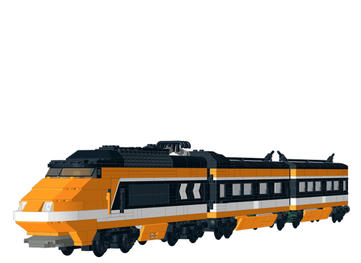 Horizon express from BrickLink Studio [BrickLink]
