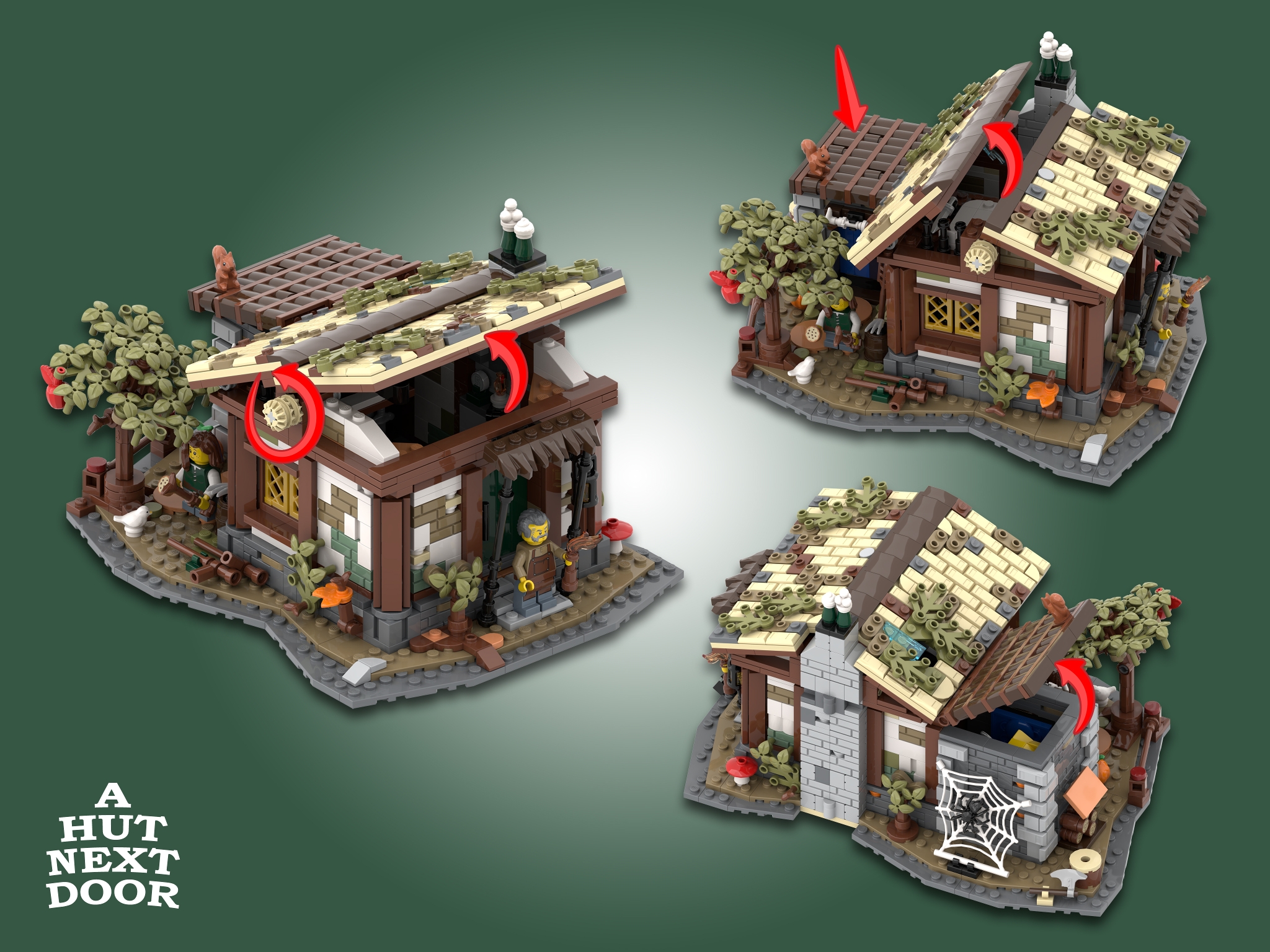 [A HUT NEXT DOOR] [BrickLink]