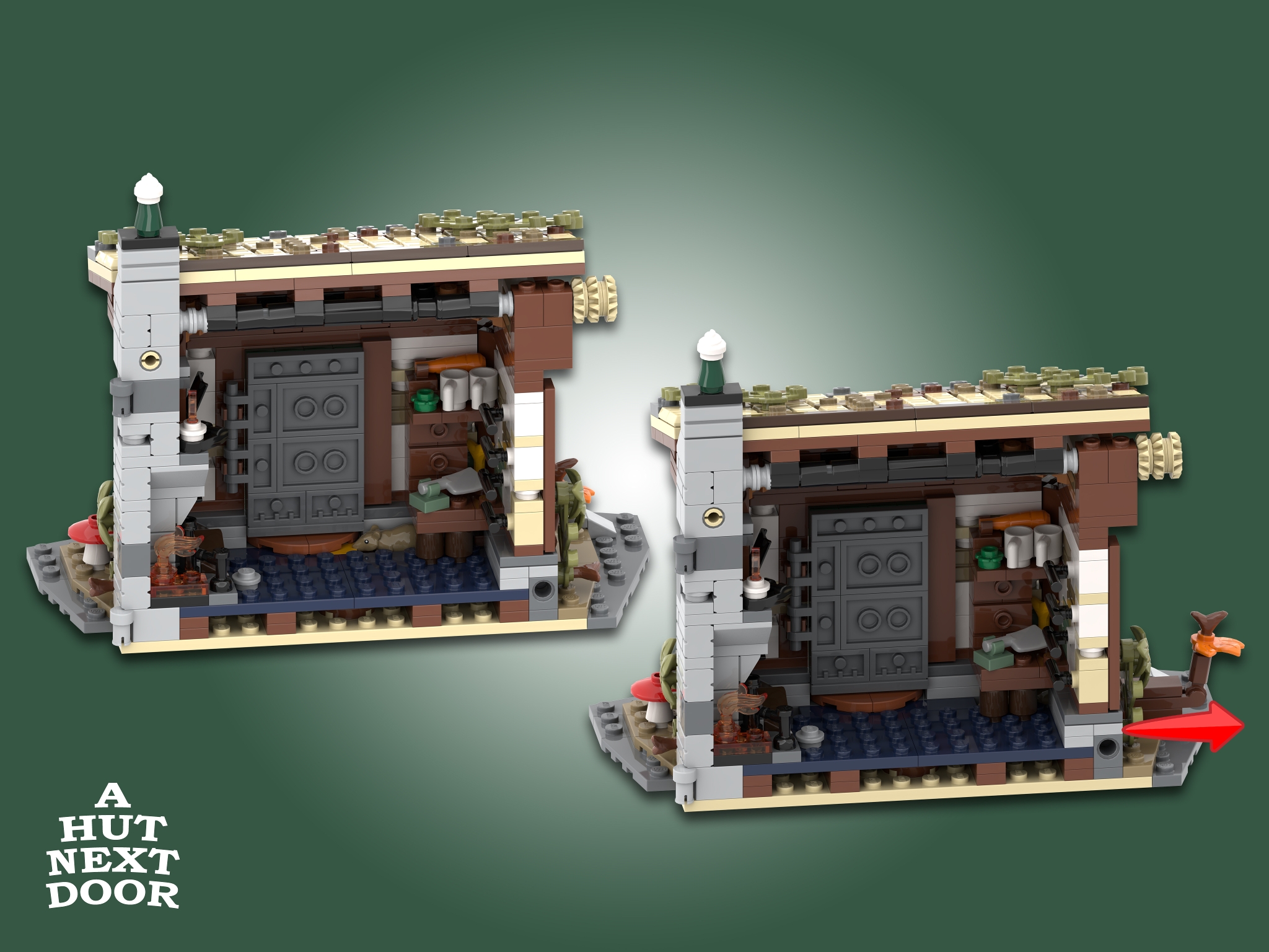[A HUT NEXT DOOR] [BrickLink]