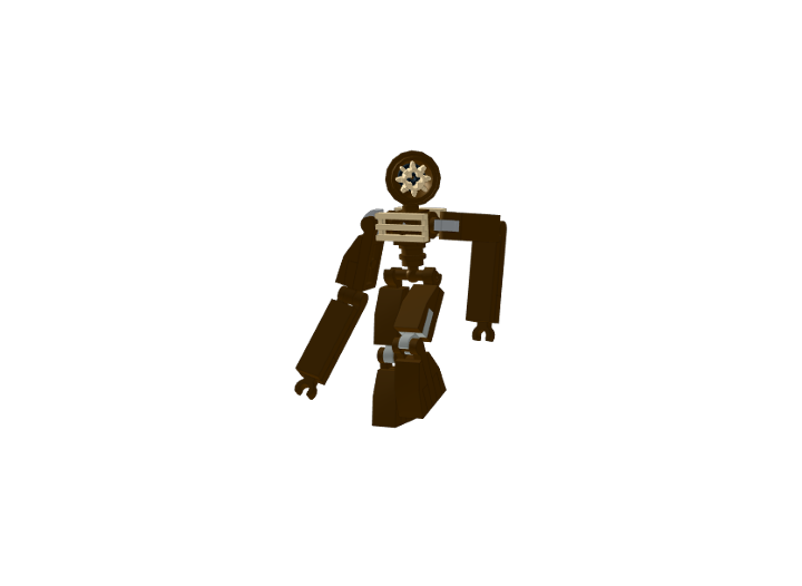 ROBLOX Doors Figure Model from BrickLink Studio [BrickLink]