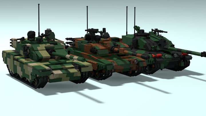 tanks from BrickLink Studio [BrickLink]