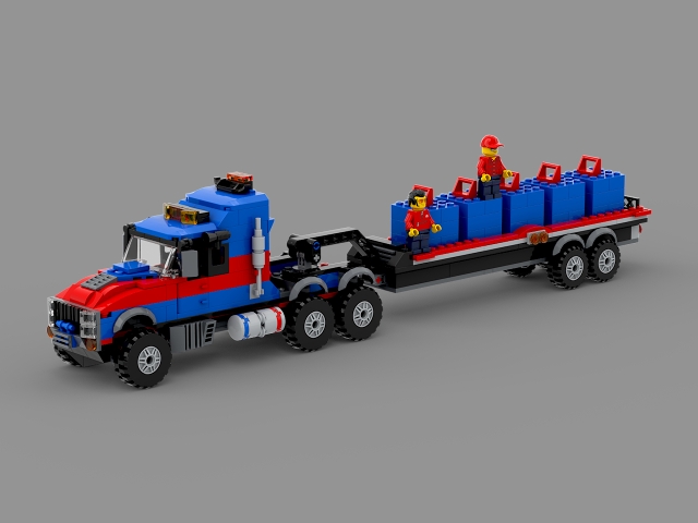[Ruff Hauler Semi] [BrickLink]