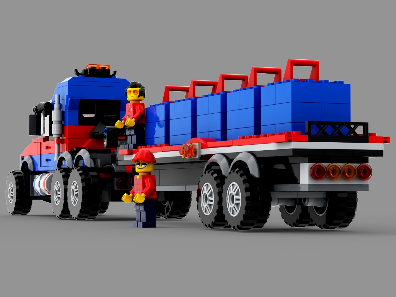 [Ruff Hauler Semi] [BrickLink]