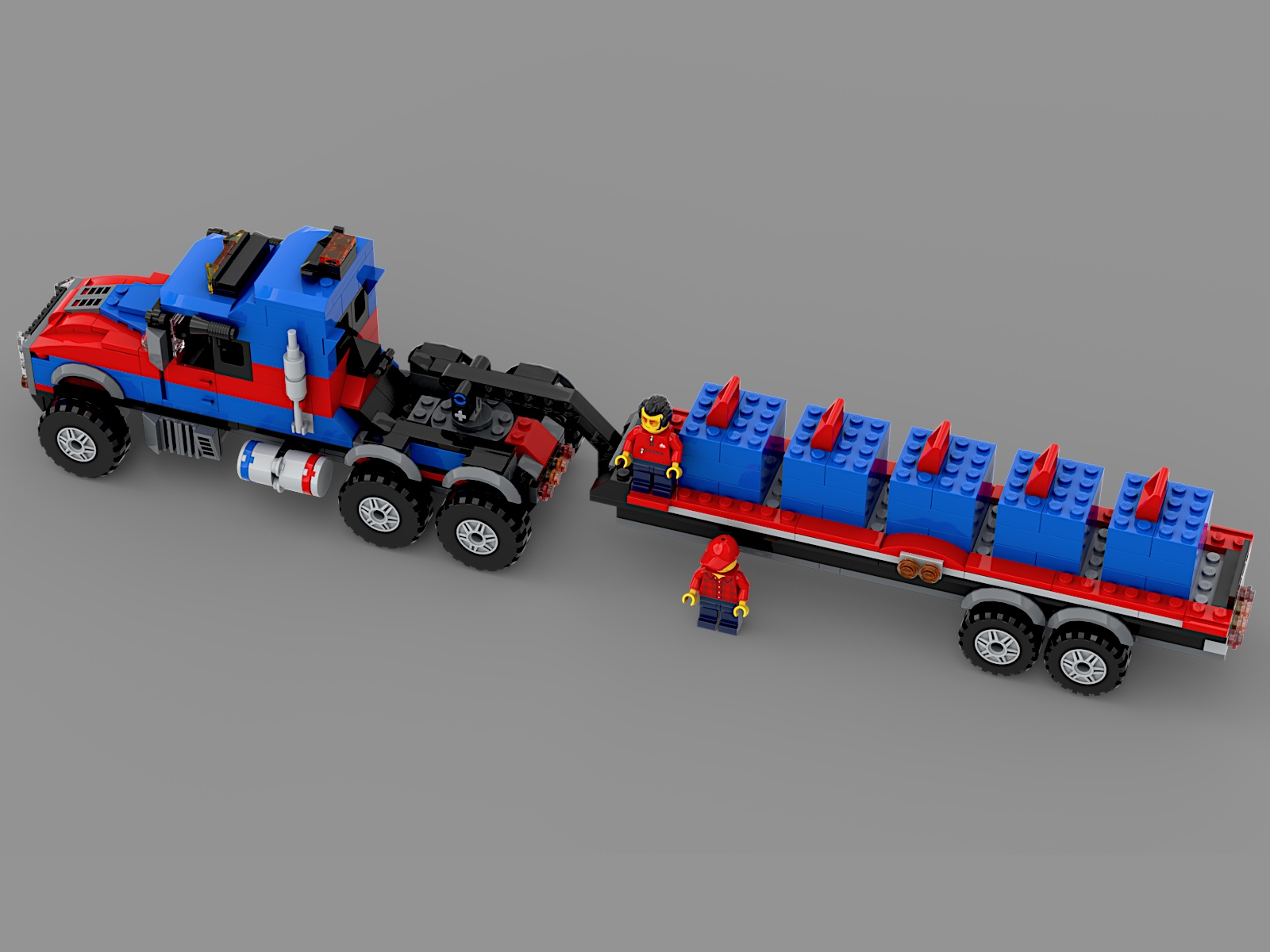 [Ruff Hauler Semi] [BrickLink]