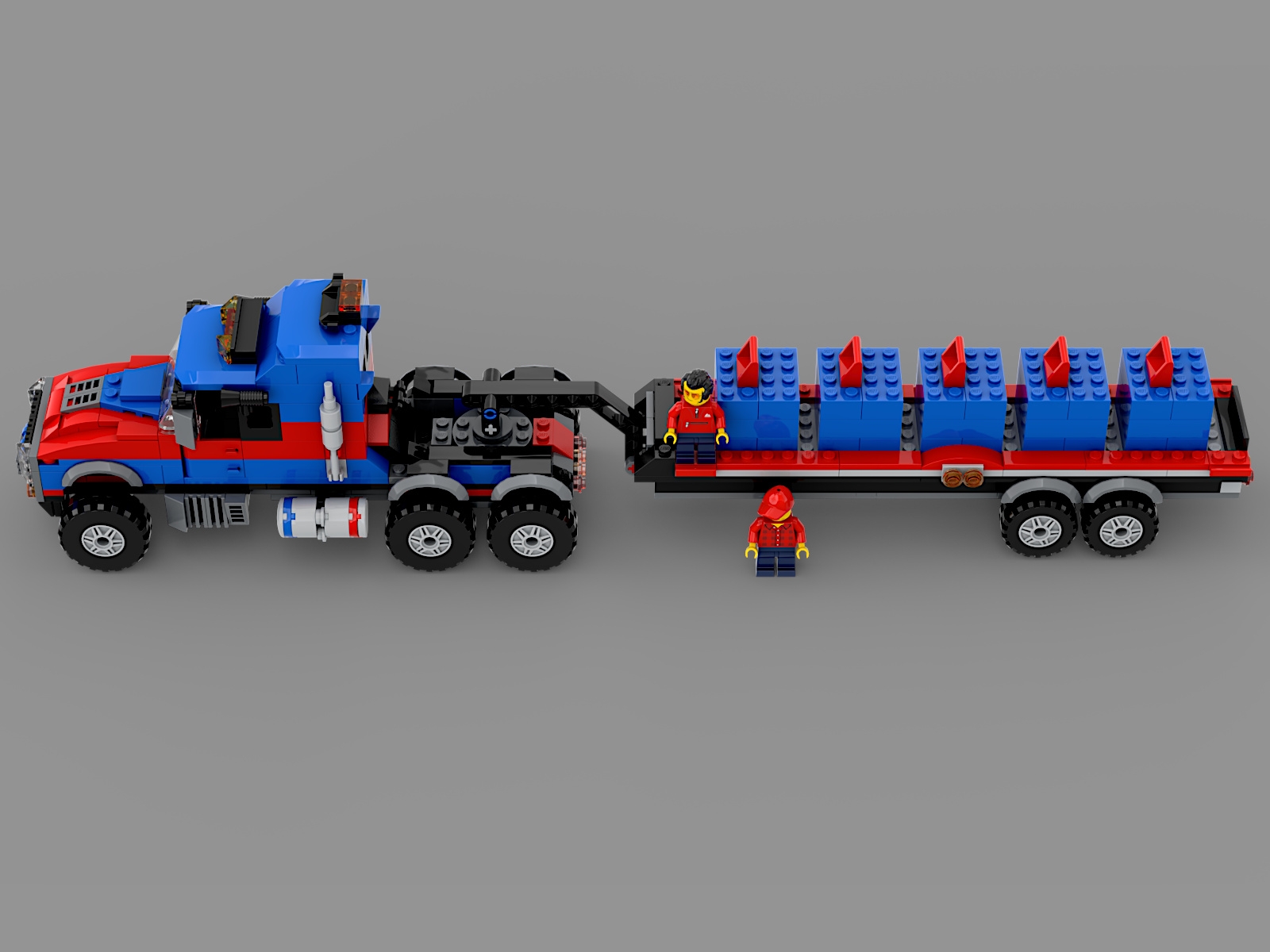[Ruff Hauler Semi] [BrickLink]