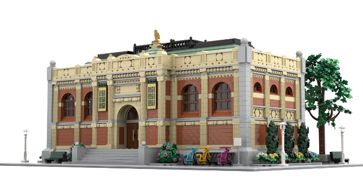 Museum from BrickLink Studio [BrickLink]