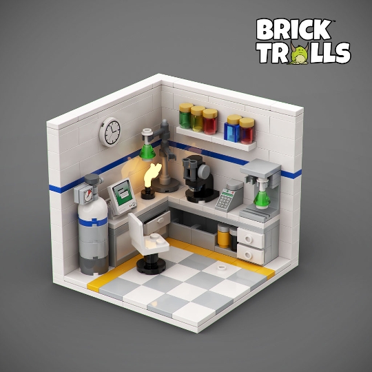 The Science Lab from BrickLink Studio [BrickLink]