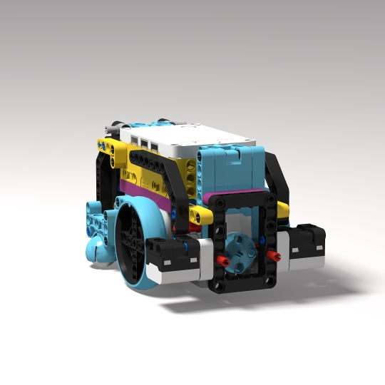 FLL QUAD MOTOR 6 VERTICAL MOUNT from BrickLink Studio [BrickLink]