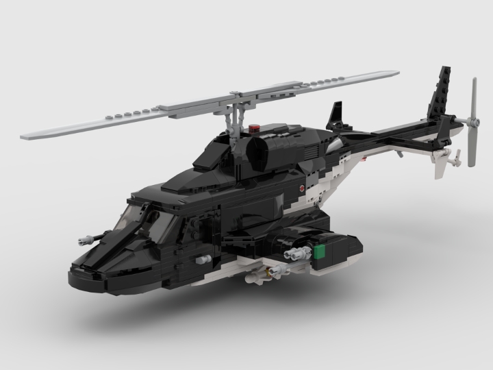 Airwolf Replica from BrickLink Studio [BrickLink]