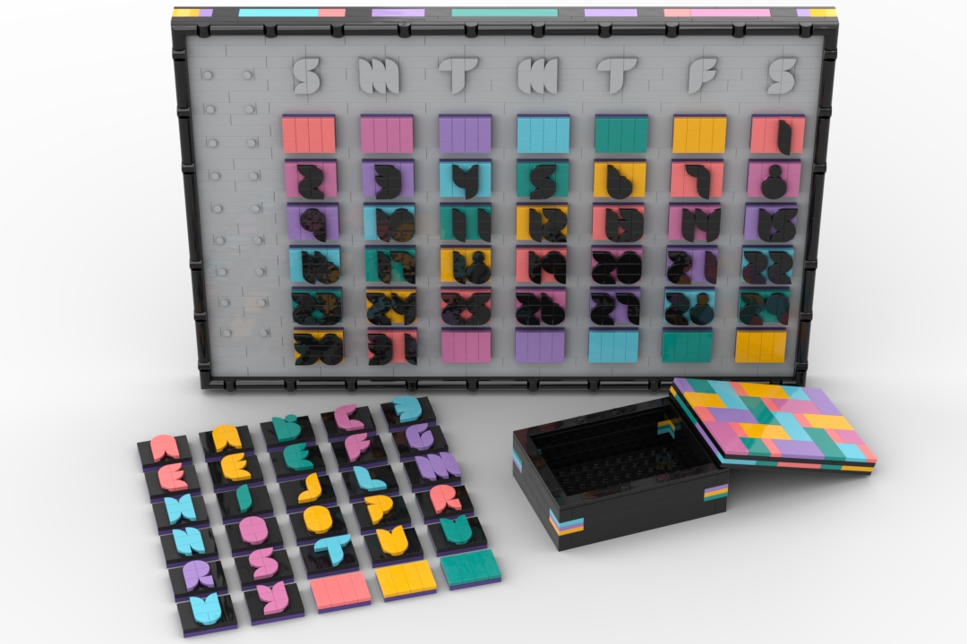 [Perpetual Calendar IV - Colour Me Happy!] [BrickLink]